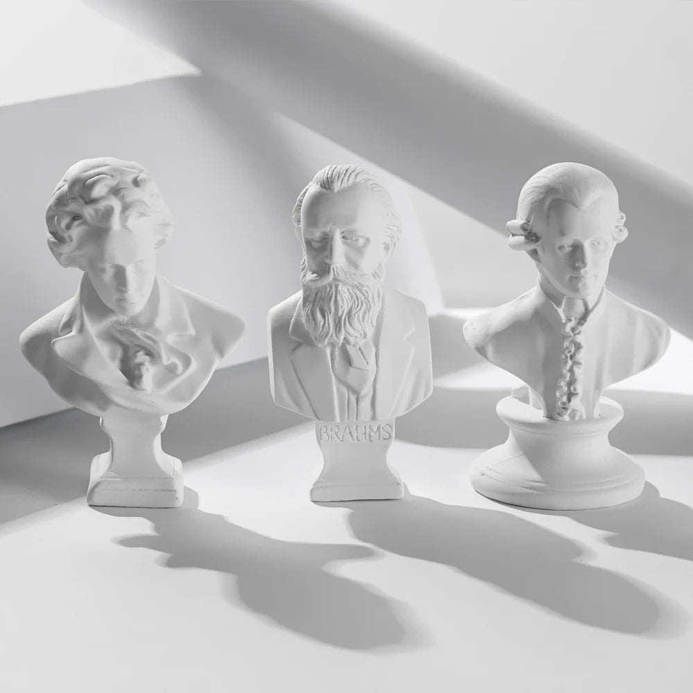 Mini Plaster Statues for Drawing Practice | Greek Mythology and Famous ...