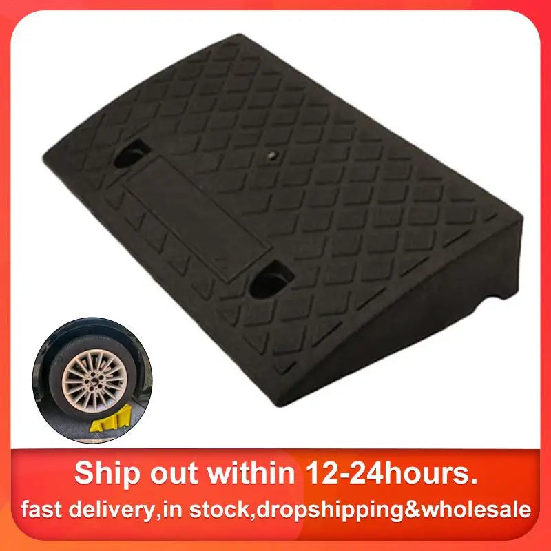 Pressure-Resistant PVC Driveway Curb Ramp | Versatile Accessibility ...