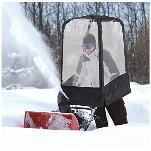 Guide Gear Snow Blower Cab Enclosure Cabin Canopy Cover for Single-Sta ...