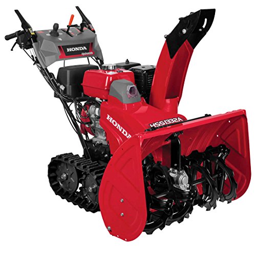 Honda HSS1332ATD 389cc 32 inch Track Drive Two Stage Snow Blower, Elec ...